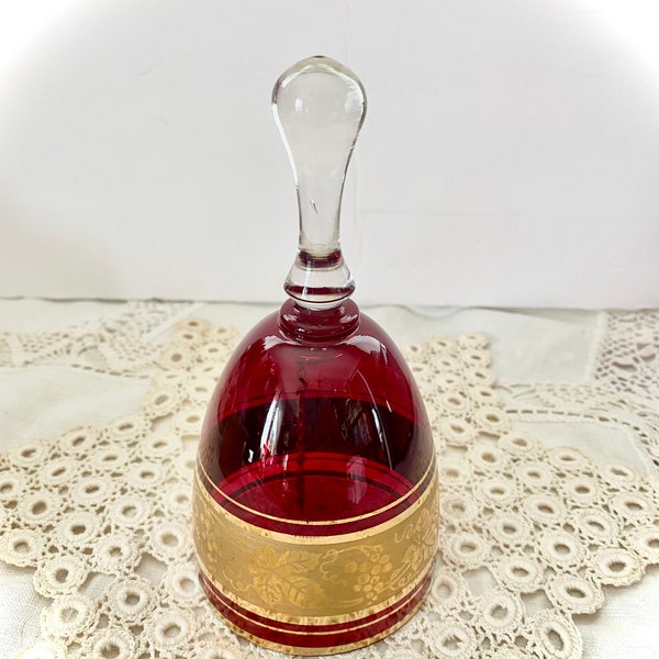 Bohemian Ruby Bell - Etsy