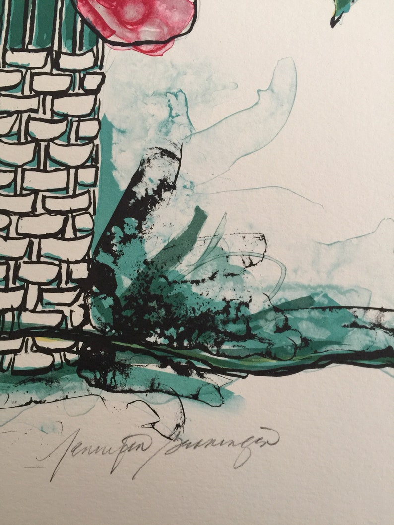 Jennifer Berringer Lithograph Limited Edition Print Signed - Etsy