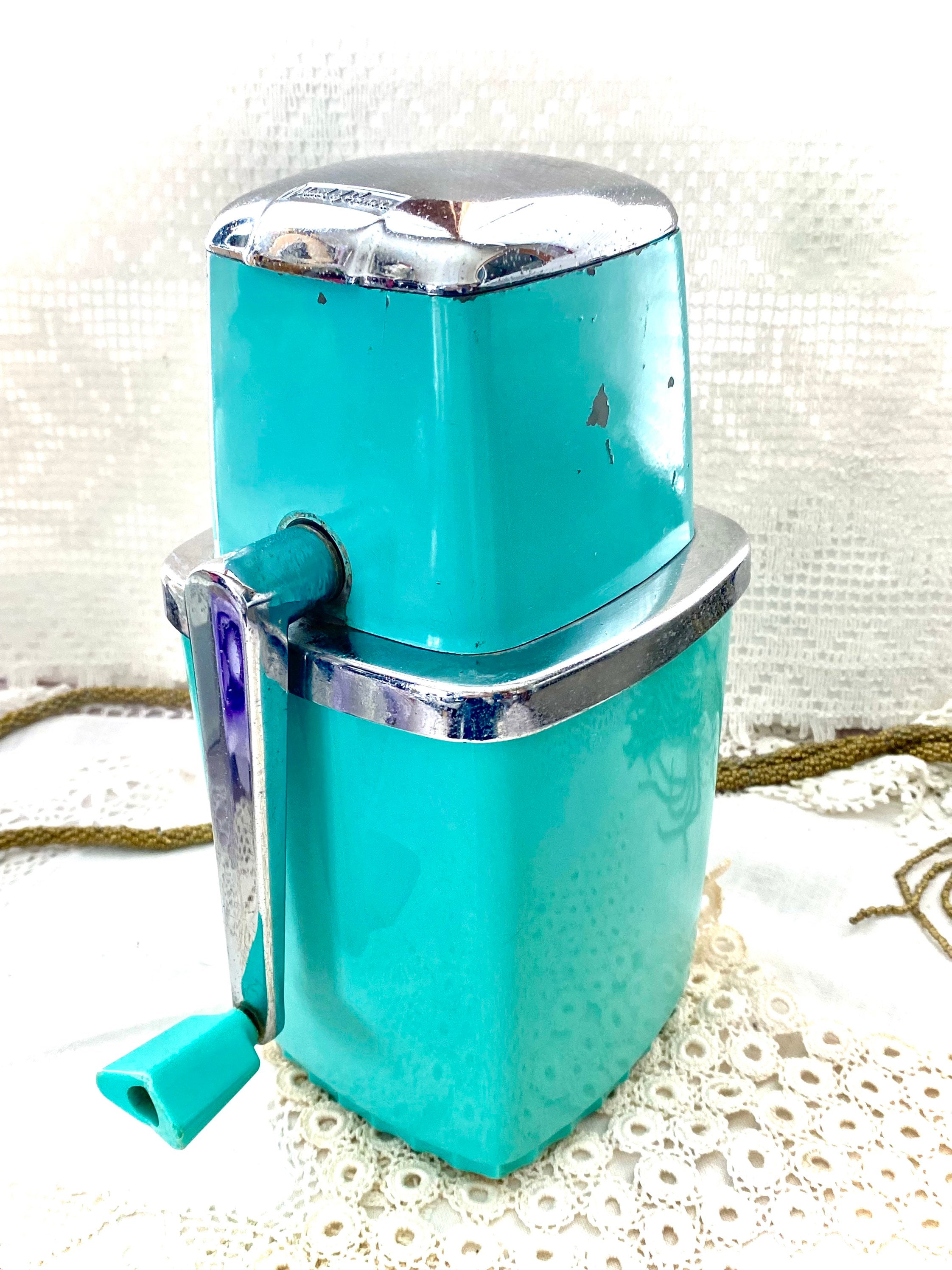 Maid of Honor Vintage Ice Crusher Teal 1950 Works - Etsy