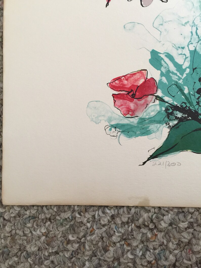 Jennifer Berringer Lithograph Limited Edition Print Signed - Etsy