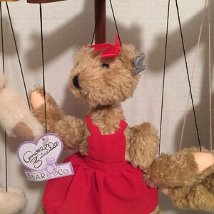 Rare Vintage Retired Annette Funicello Jointed 2 Bears and 1 Bunny ...