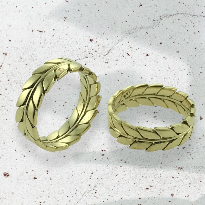 Gold Ring Wreath - Etsy