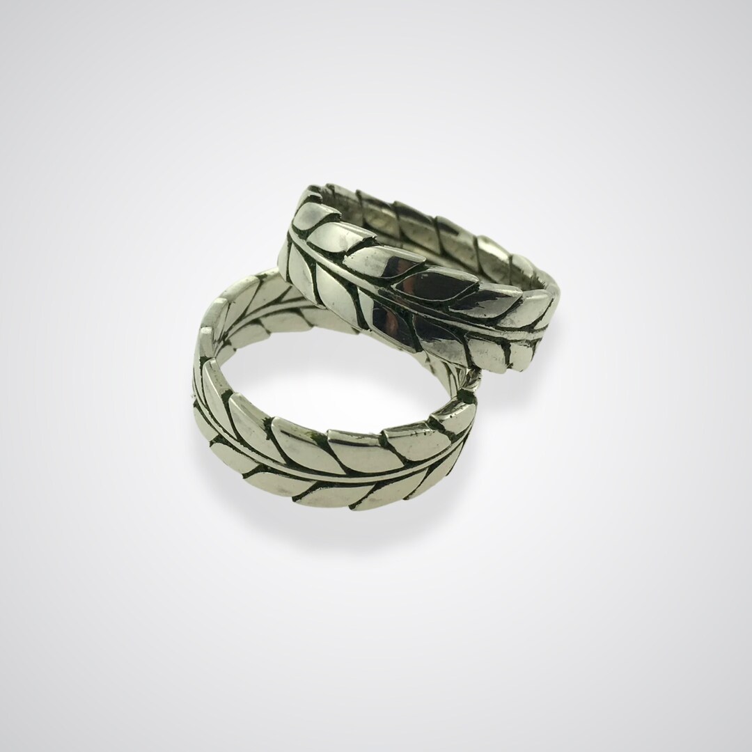 Laurel Wreath Ring – Silver Nature Inspired Jewelry - Etsy