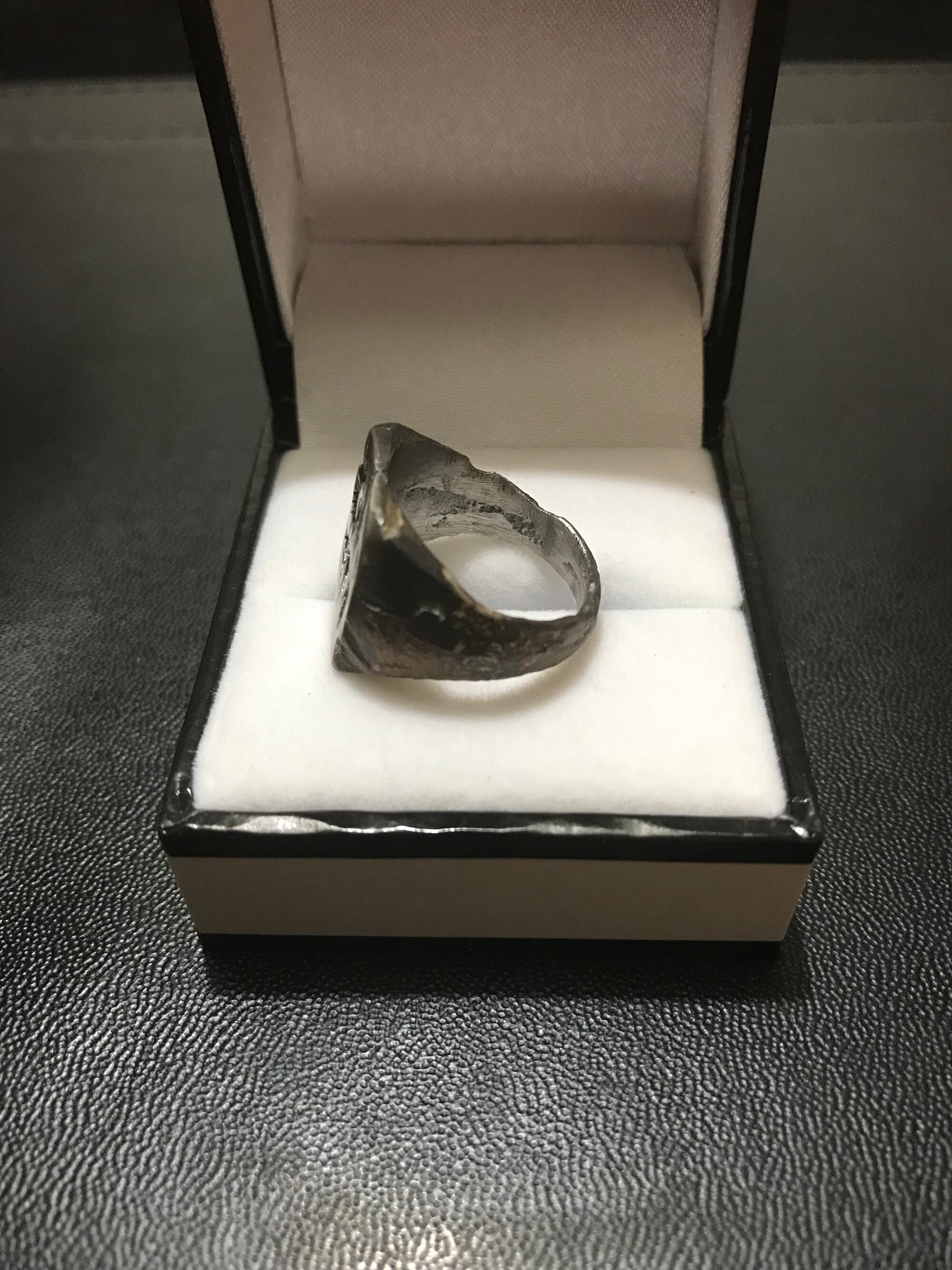 Signet Ring Hadouken Button Combo Signet Ring | Etsy