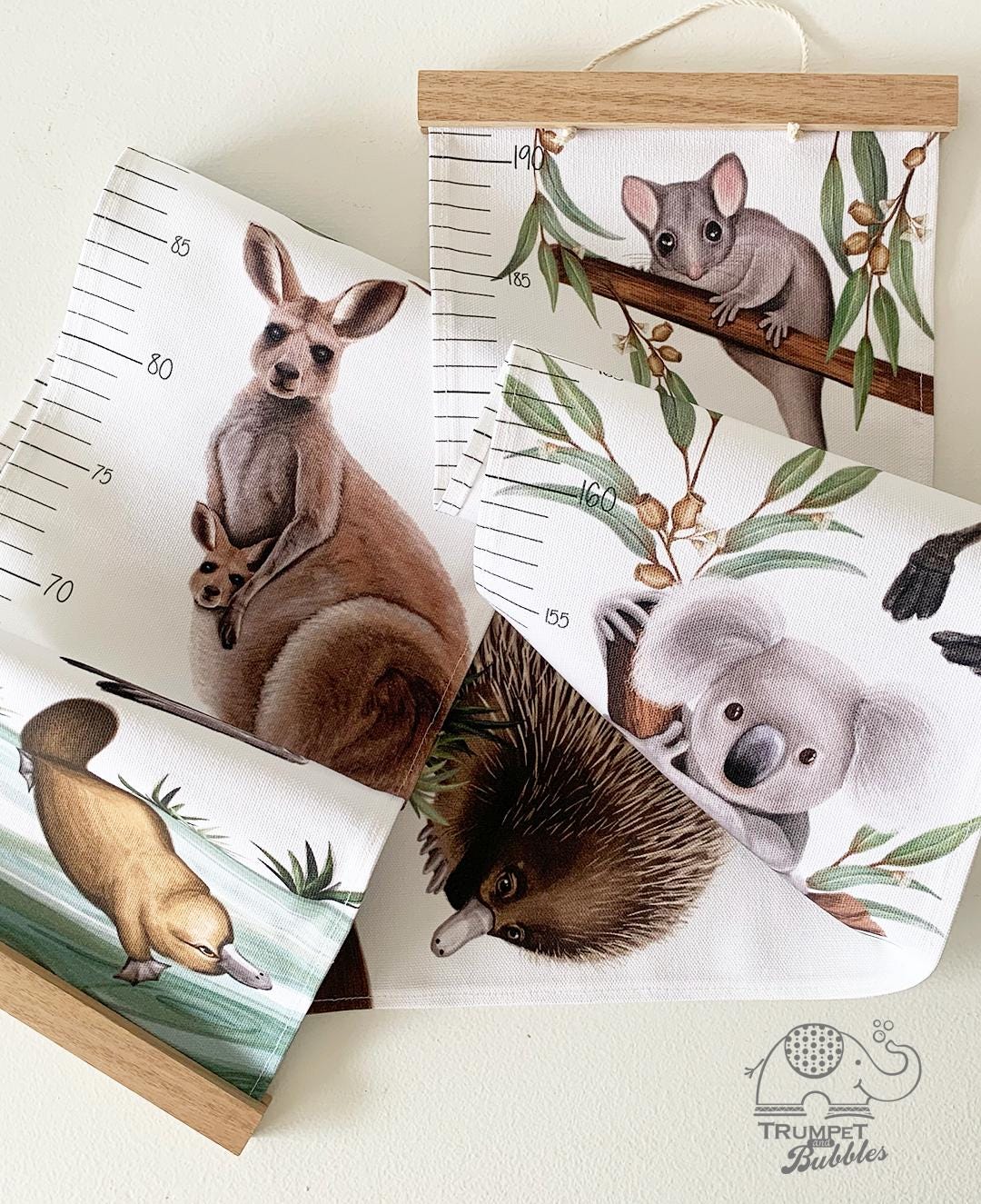 Aussie Animals Height Chart / Growth Chart - Etsy
