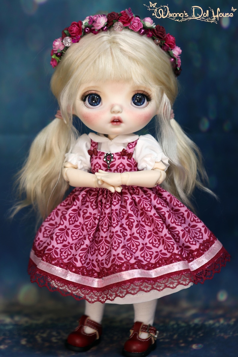 Iris - OOAK Little Keiko BJD Head on LF Sto_doll Body - Etsy