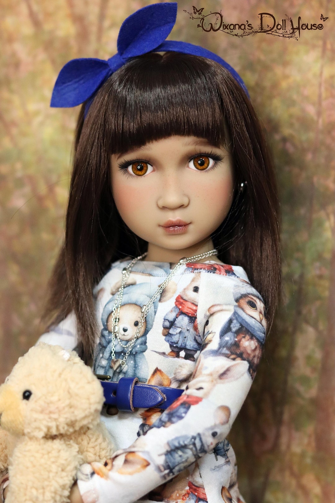 Abby OOAK Custom Doll A Girl for All Time, New Faceup, Glass Eyes, Wig ...