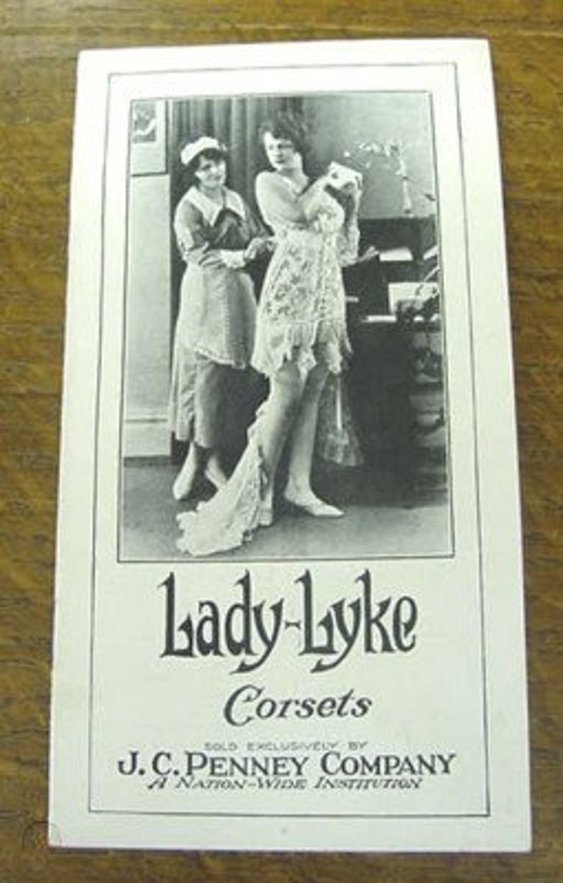 1920s Lady Lyke Corset Girdle With Sheer Bestform Bra 36C, Peachy Pink ...