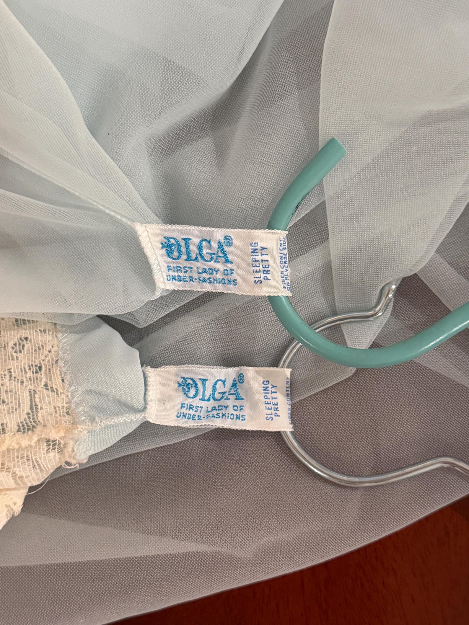 Vintage Olga Nightgown & Robe Set • Sleeping Pretty • 1960s • Size 34 ...