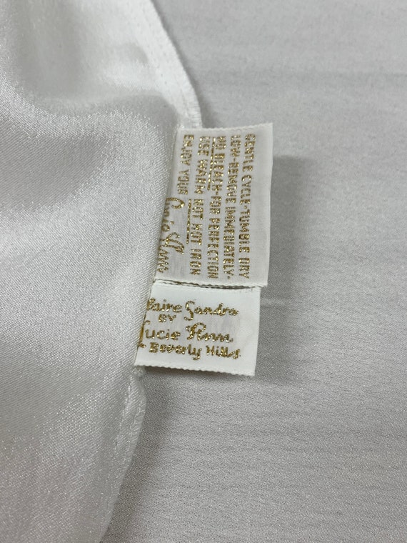 Claire Sandra by Lucie Ann Robe Ivory Vintage Peignoi… - Gem