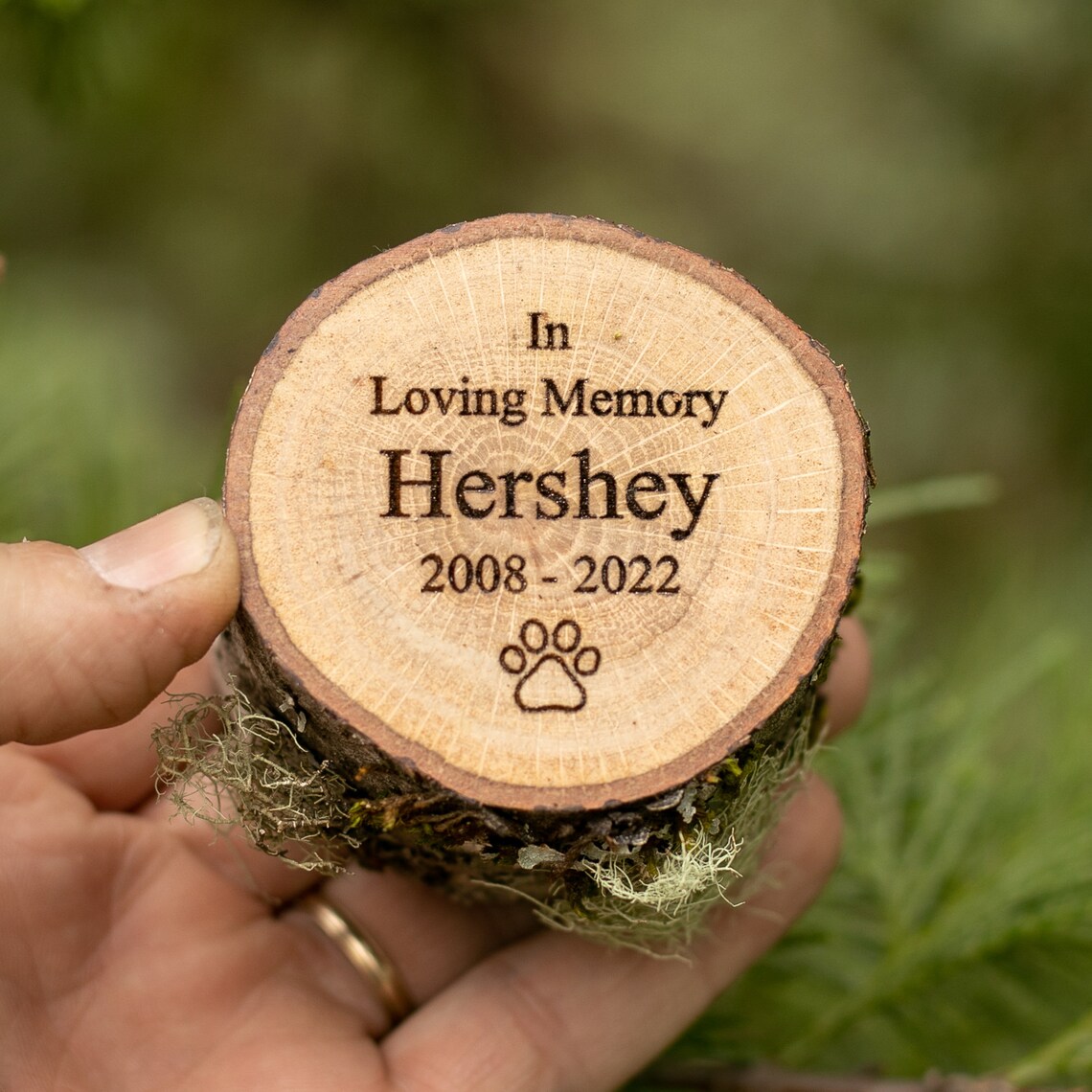 Mini Keepsake Urn Log Sharing Urn Cremation Urn Rustic Mini - Etsy