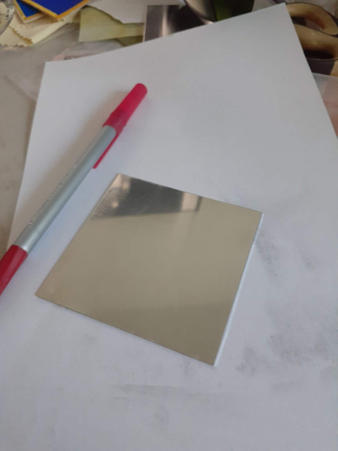 Fine 999 Solid Silver Square Sheet - 3x3 Inches - Etsy