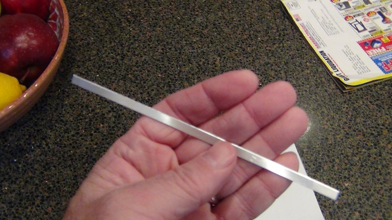 999 Pure Fine Silver Bezel Strips 3/16 X 6 Inch (4.75 Mm X 150 Mm ...