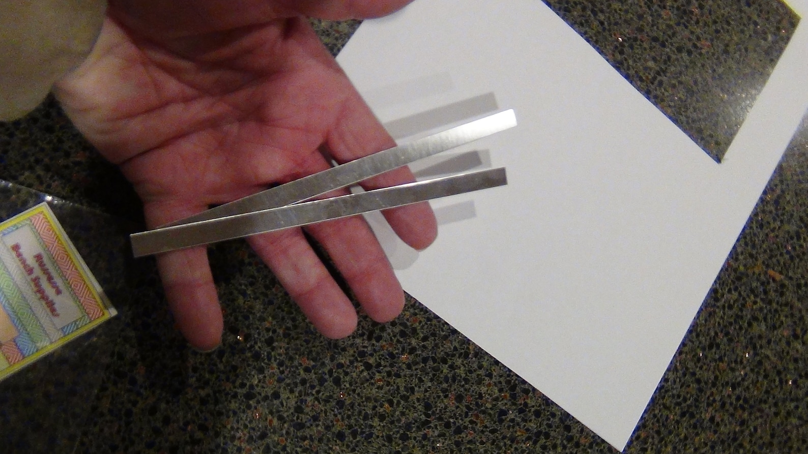 2 of Solid 999 Fine Silver Sheet Metal Strips for Colloidal Silver ...