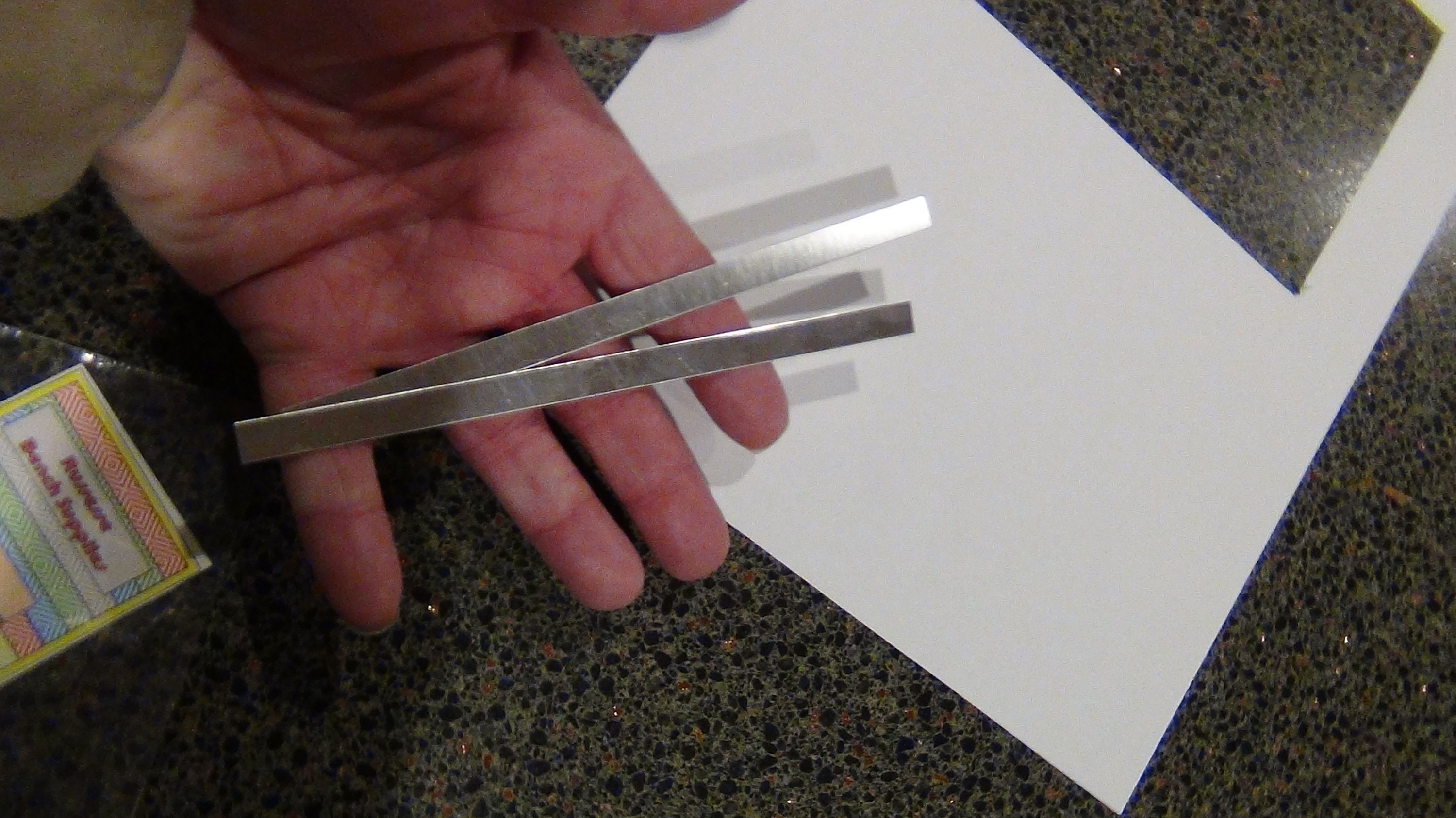 2 of Solid 999 Fine Silver Sheet Metal Strips for Colloidal Silver ...