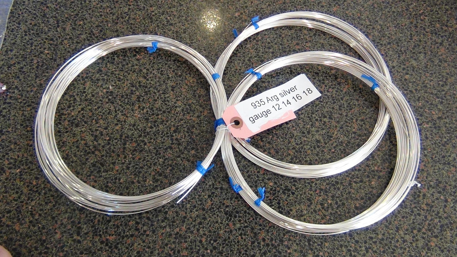 Argentium 935 Sterling Silver Spring Hard 30 Feet 12 , 14 ,16 , 18 ...