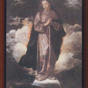 Diego Velazquez, Virgin Mary, the Immaculate Conception, 1618.FREE ...