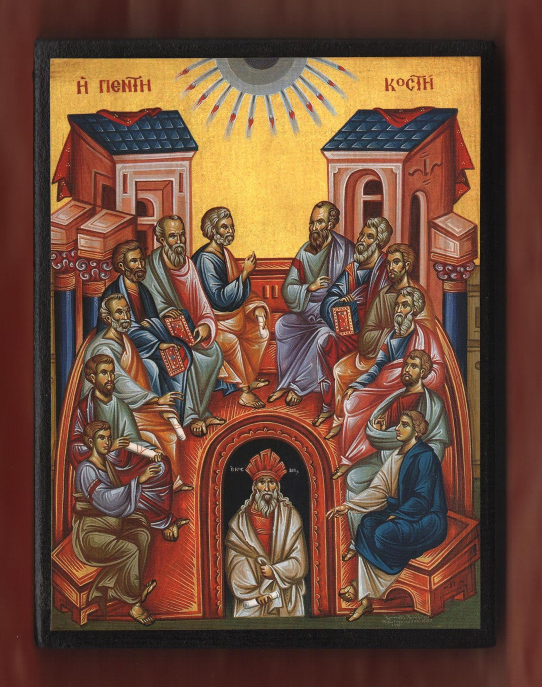 Orthodox Icon of Pentecost: Christian Art - Etsy