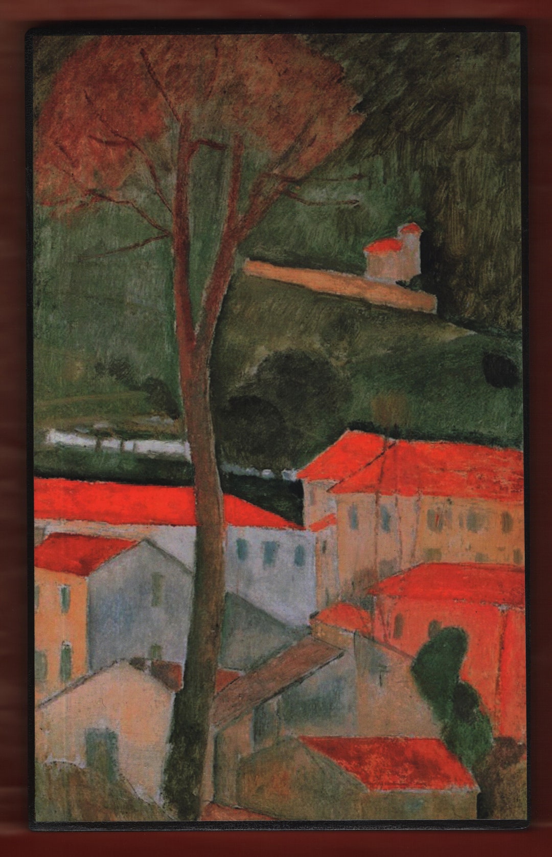 Landscape - Amedeo Modigliani.free SHIPPING - Etsy