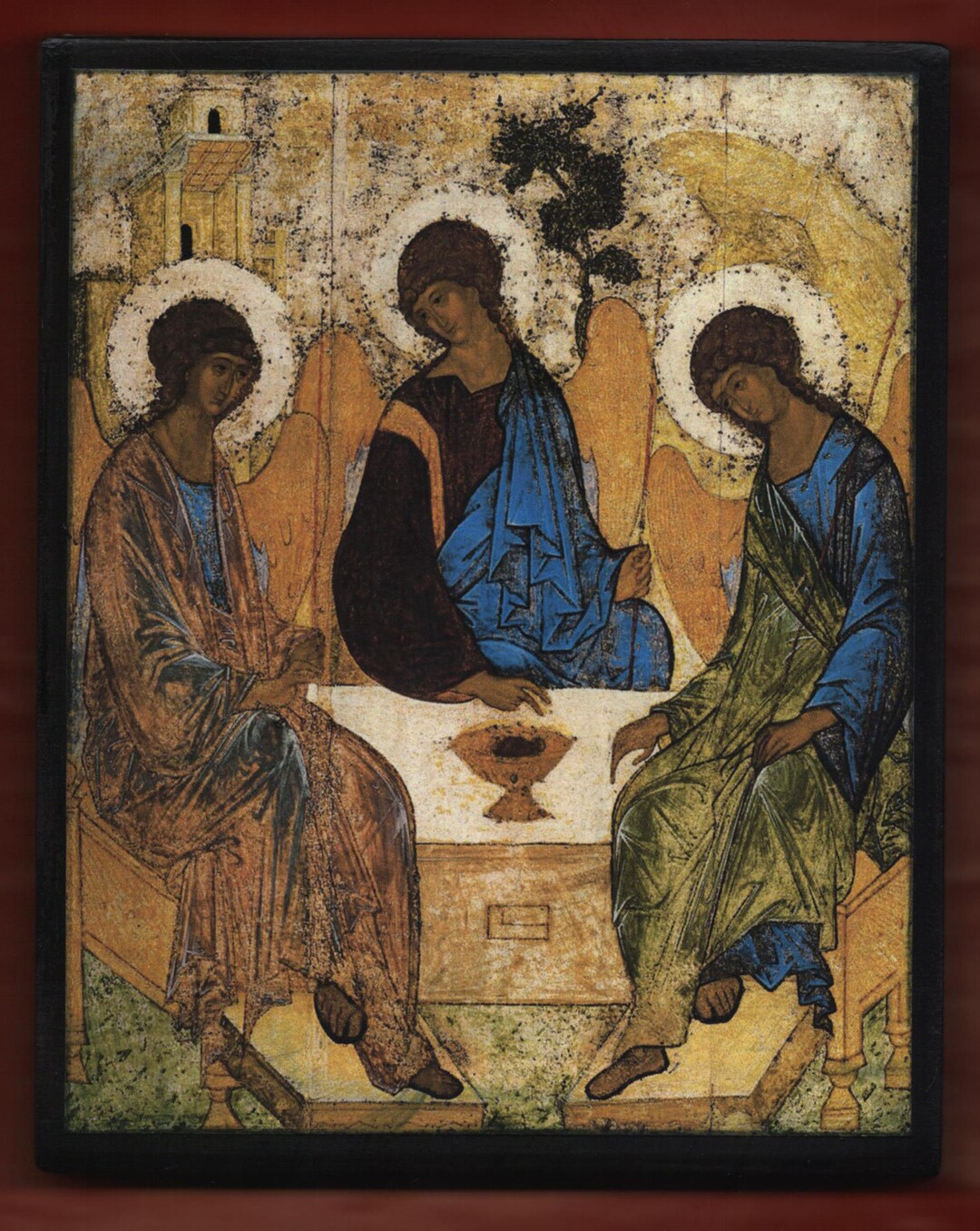 Andrei Rublev, Trinity. Christian Orthodox Icon.free SHIPPING - Etsy