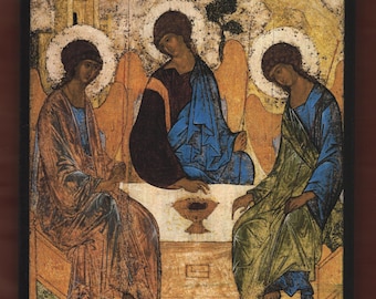 Andrei Rublev Trinity. Christian Orthodox Icon.free SHIPPING - Etsy