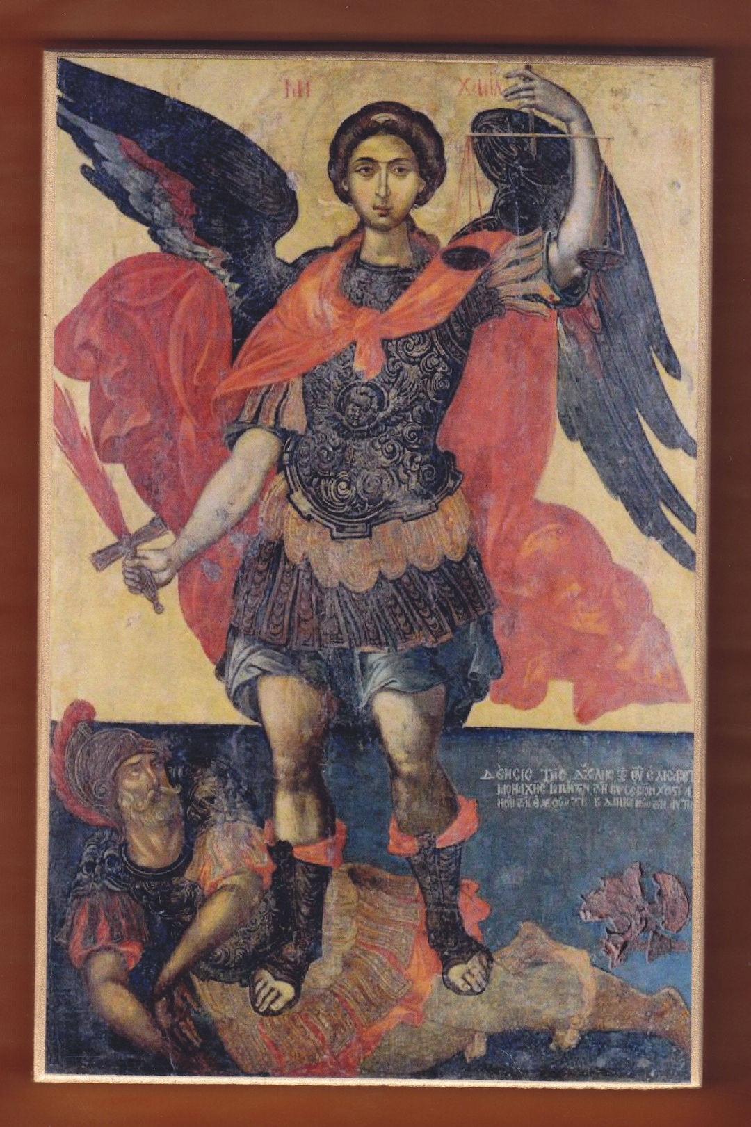 Archangel Michael, Elias Moskos,cretan Painter of Rethymno, 17 Century ...