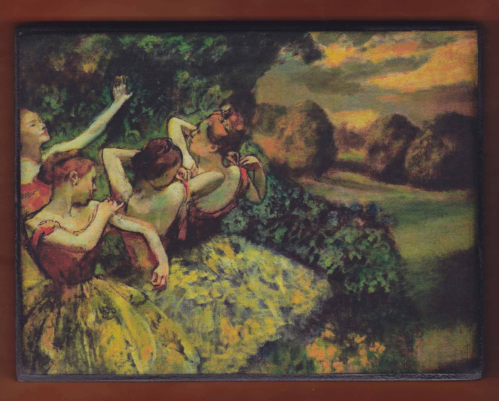 Four Dancers, Degas, C. 1899, National Gallery of Art, Washington.free ...