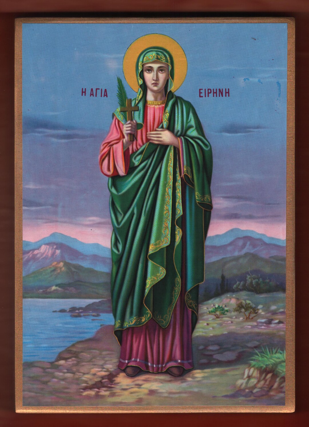 Saint Irene, the Great Martyr, Full Body, Christian Orthodox Icon. Free ...