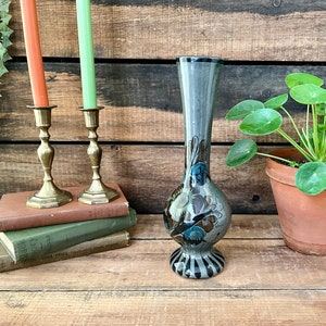 Rare Smoky High Glaze Style Tonala Vase From Mexico, Traditional Hand ...