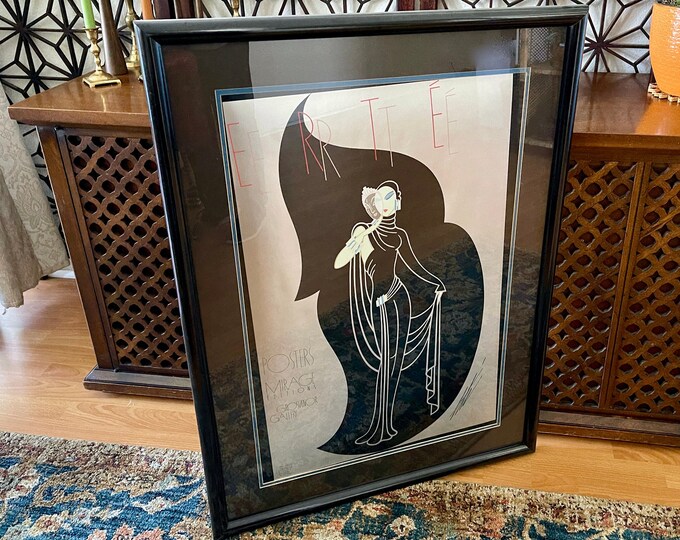 ERTE "crystal Mask" Mirage Editions Grosvenor Gallery 1978 - Premium ...