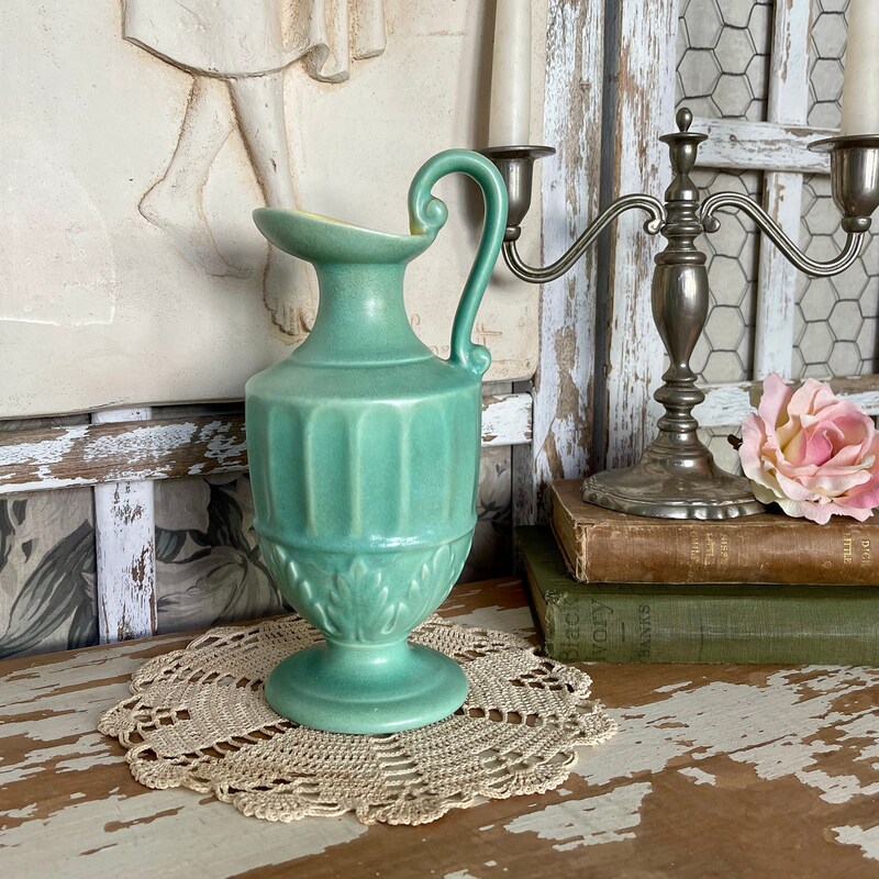 Red Wing Pottery Vase - Etsy