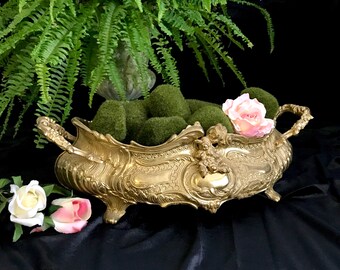 Brass flower pot | Etsy