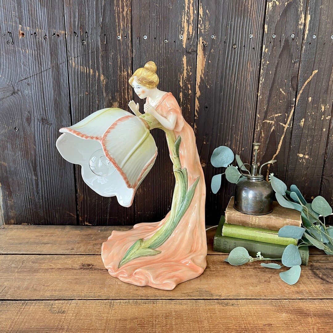 Antonio Zen Italian Majolica Ceramic Lamp Limited Edition Hand Numbered ...