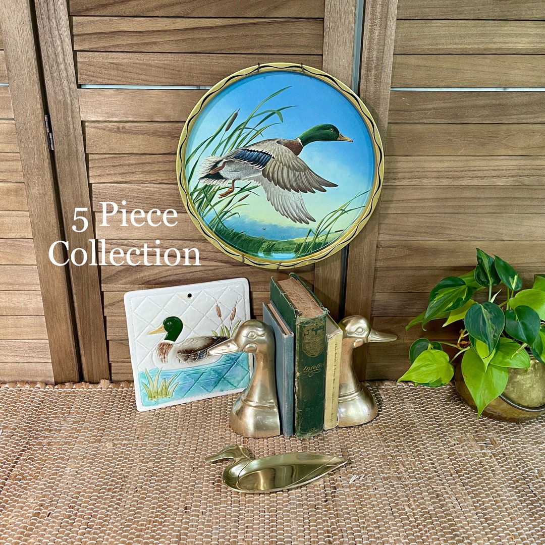 Curated Collection of Vintage Duck Mallard Decor, Otagiri Ceramic Wall ...