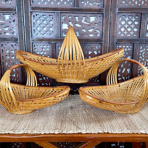 Oblong Basket With Handles - Etsy