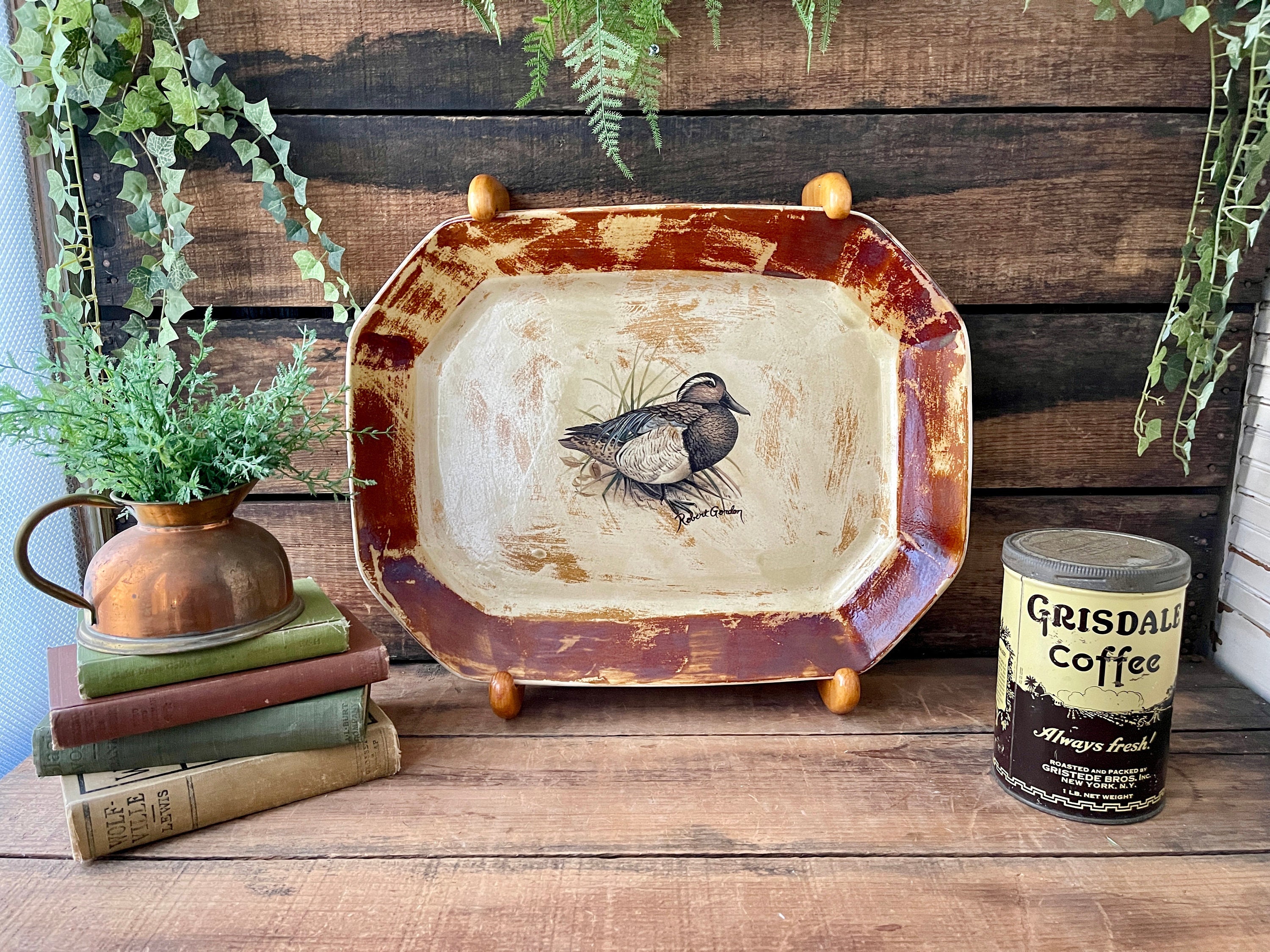 Extra Large Robert Gordon Australia Pottery Duck Mallard - Etsy