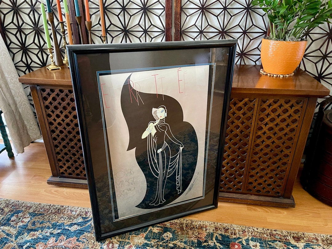 ERTE crystal Mask Mirage Editions Grosvenor Gallery 1978 Premium ...