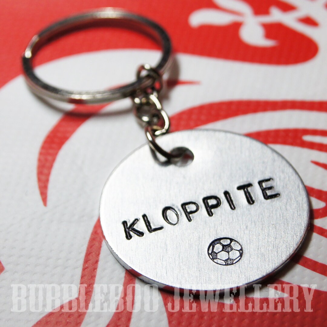 Kloppite Keyring - Klopp Soccer Key Fob - Football Themed Keyring - LFC ...
