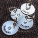 Personalised Dog Tag. Put Your Dog's Name on an Aluminium - Etsy UK