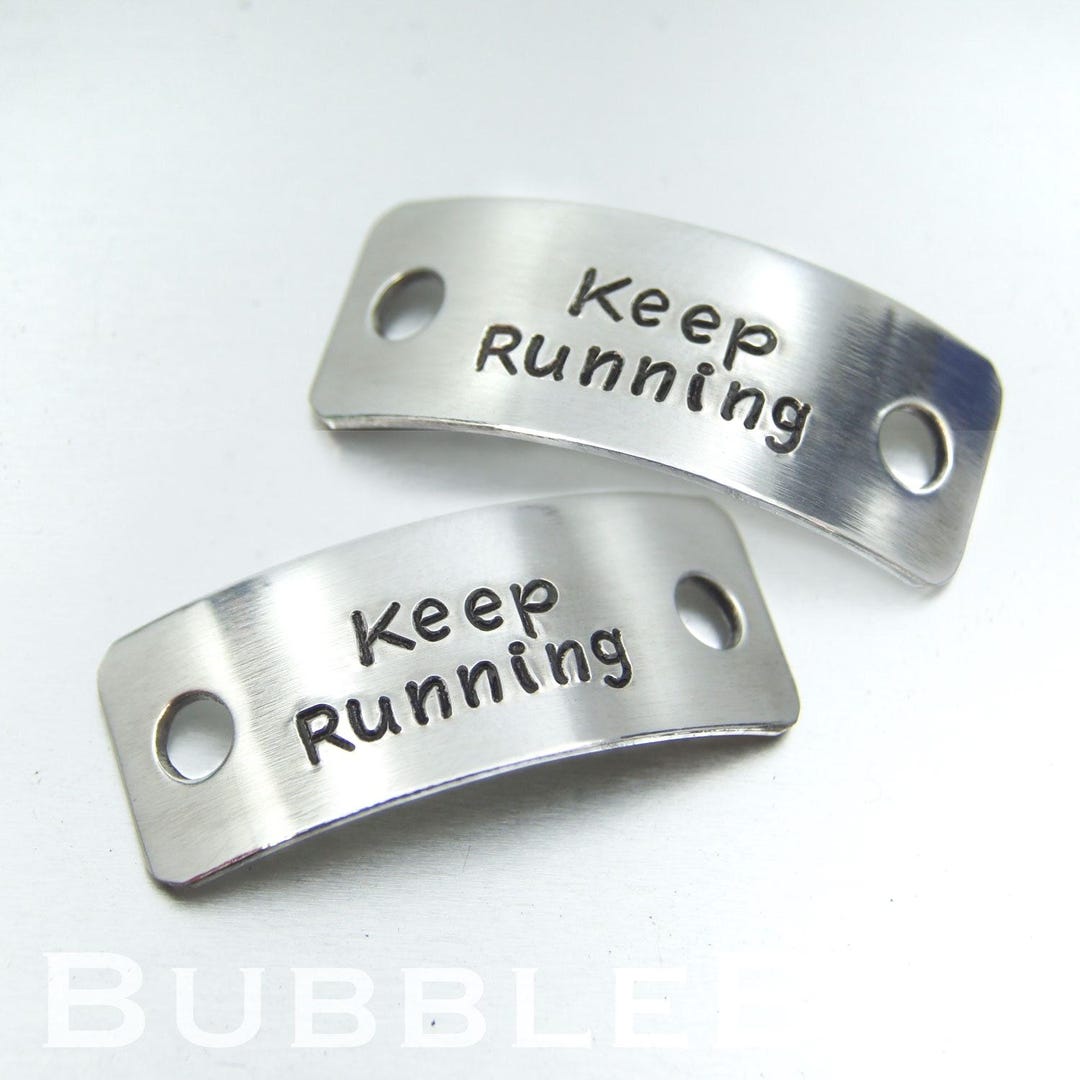Personalised Trainer Tags, Runner Gift, Shoelace Tags, Lace Plates ...