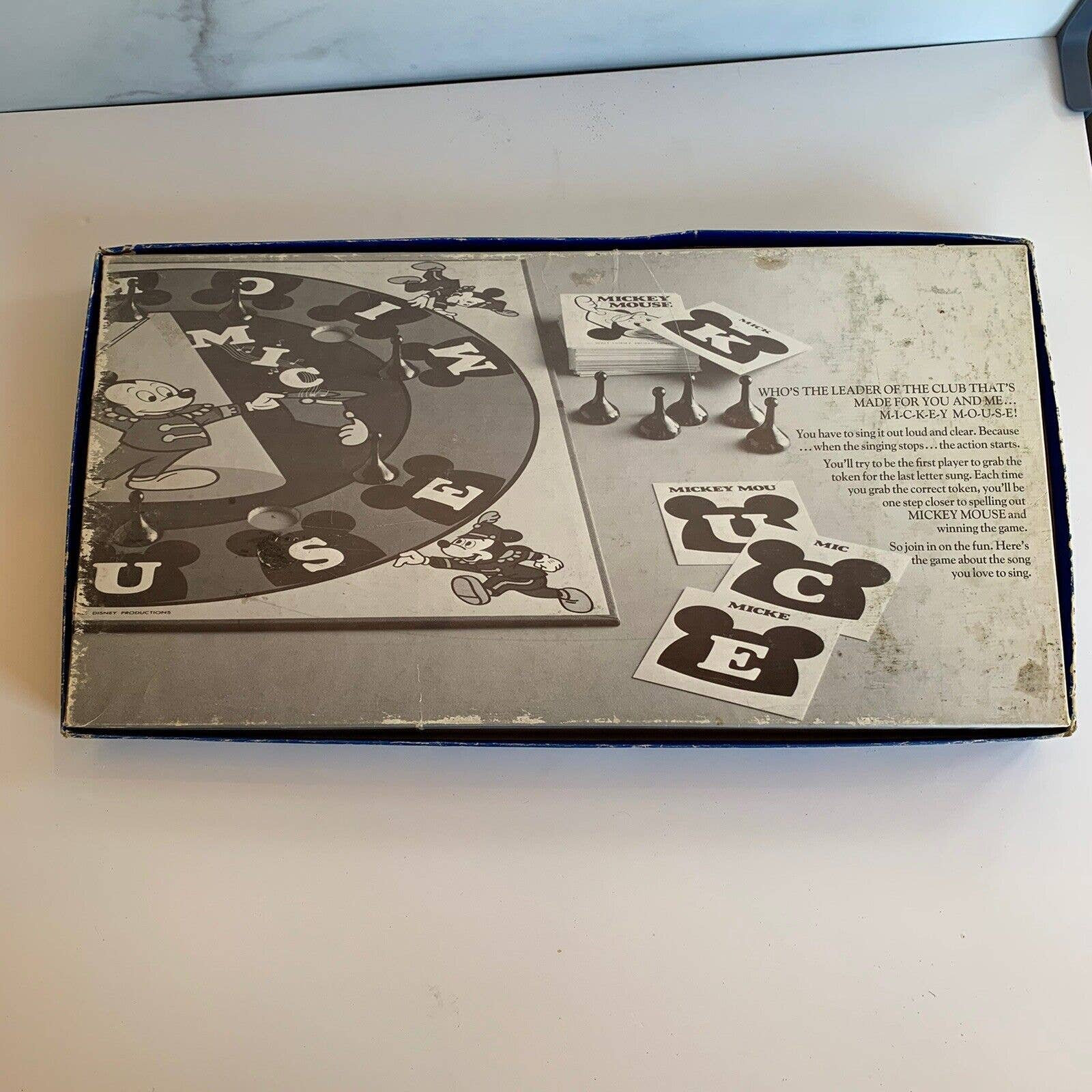 Vintage 1976 Walt Disney's Mickey Mouse Board Game Parker - Etsy UK