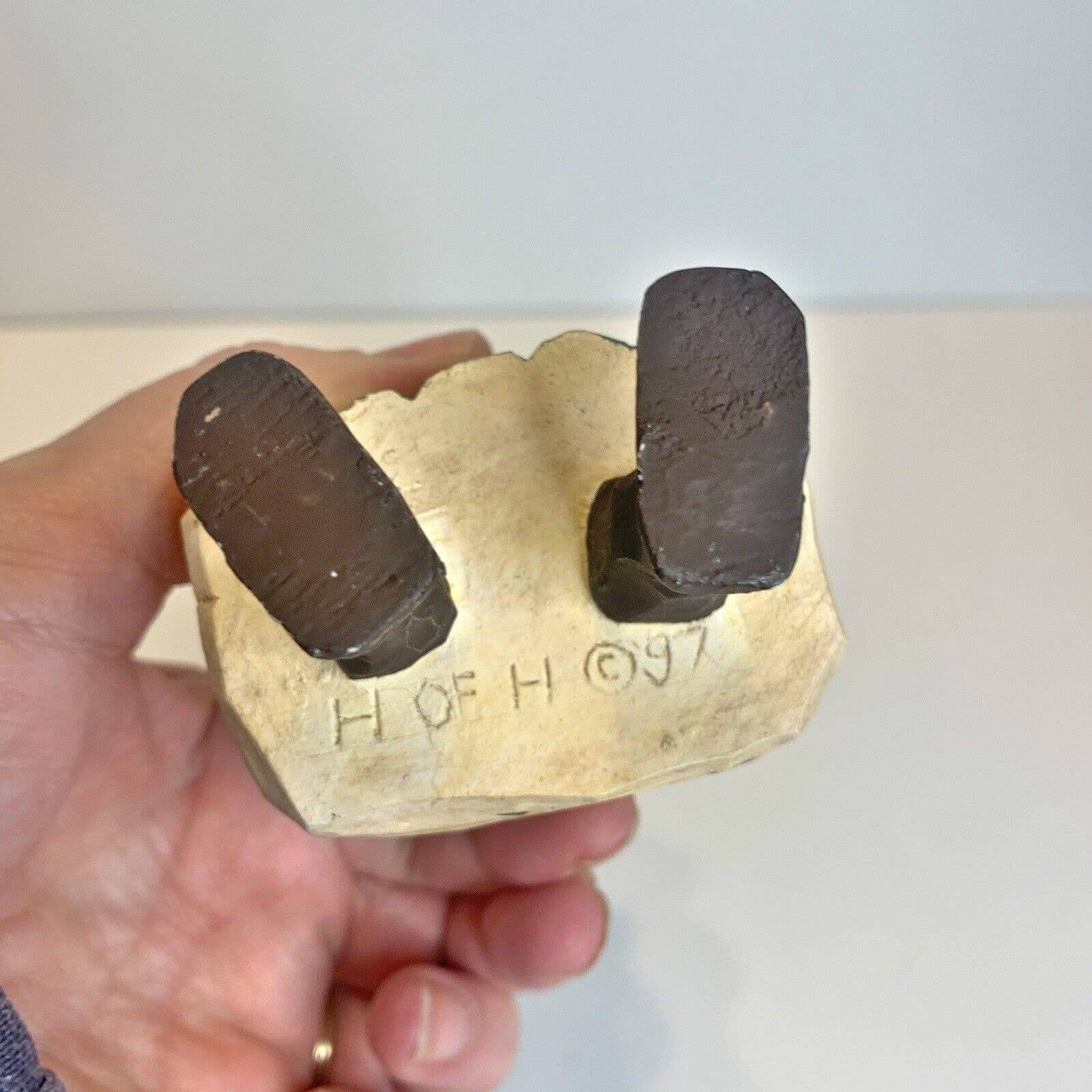 House of Hatten Noahs Ark Figure Holding Dove and Ark Carved - Etsy