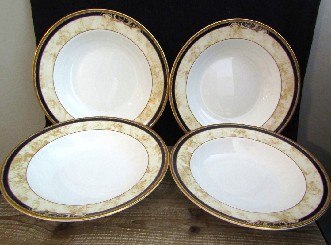 Gorgeous Wedgwood Cornucopia Rim Soup Bowls excellemt - Etsy