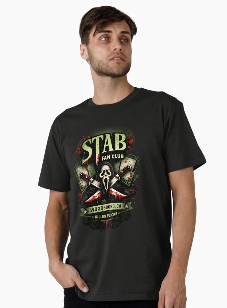 Stab Film Club Fan - Retro Horror Movie Slasher - Digital Download ...