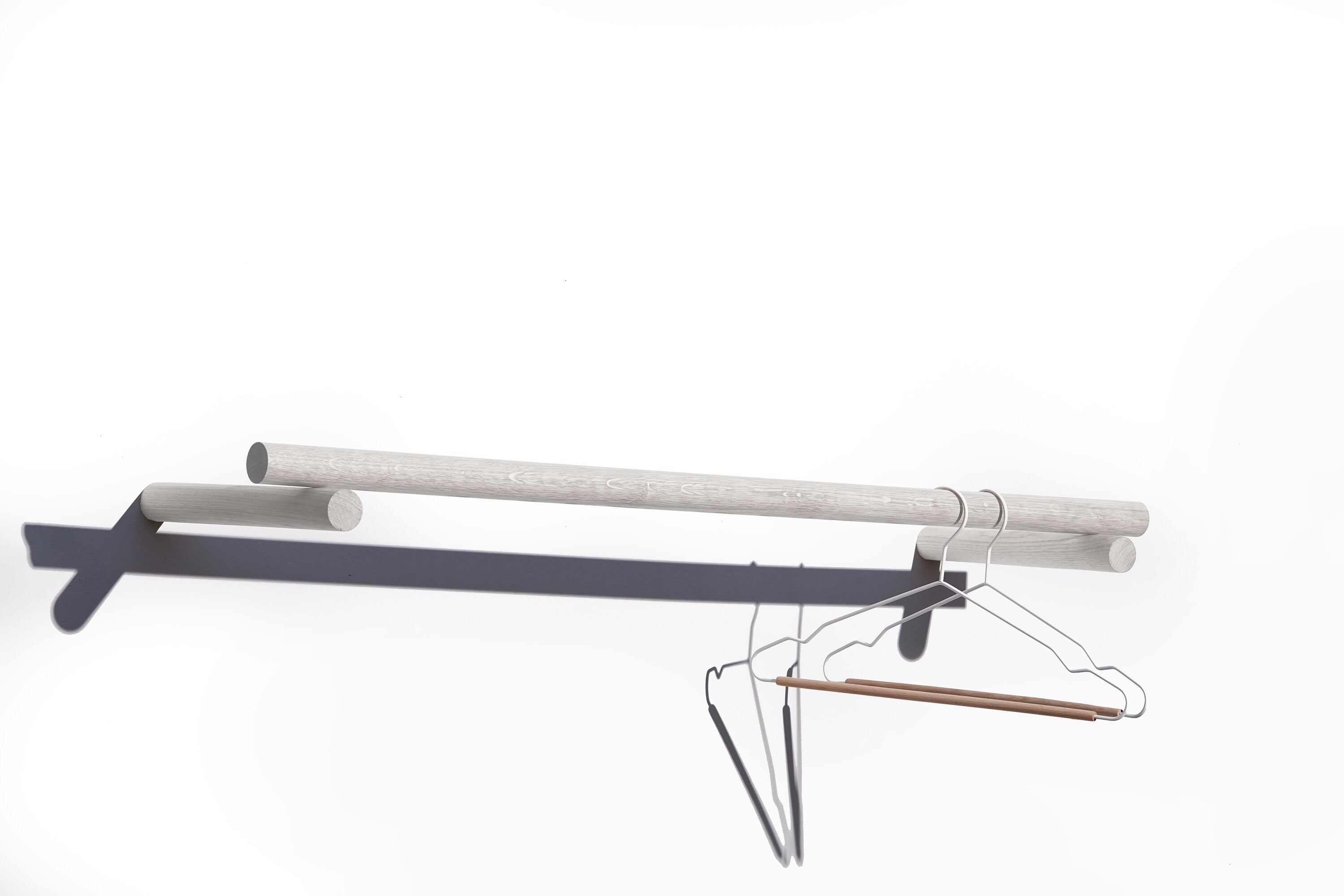 RAILZ Floating Clothes Rack Wall Mounted Hanging Clothes - Etsy