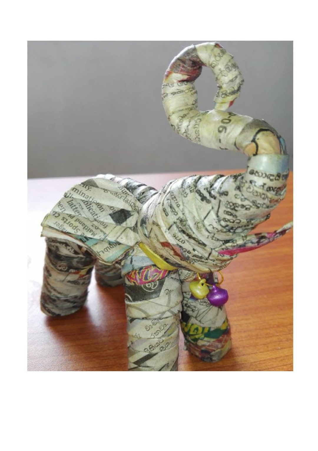 NEWSPAPER ELEPHANTS - Etsy