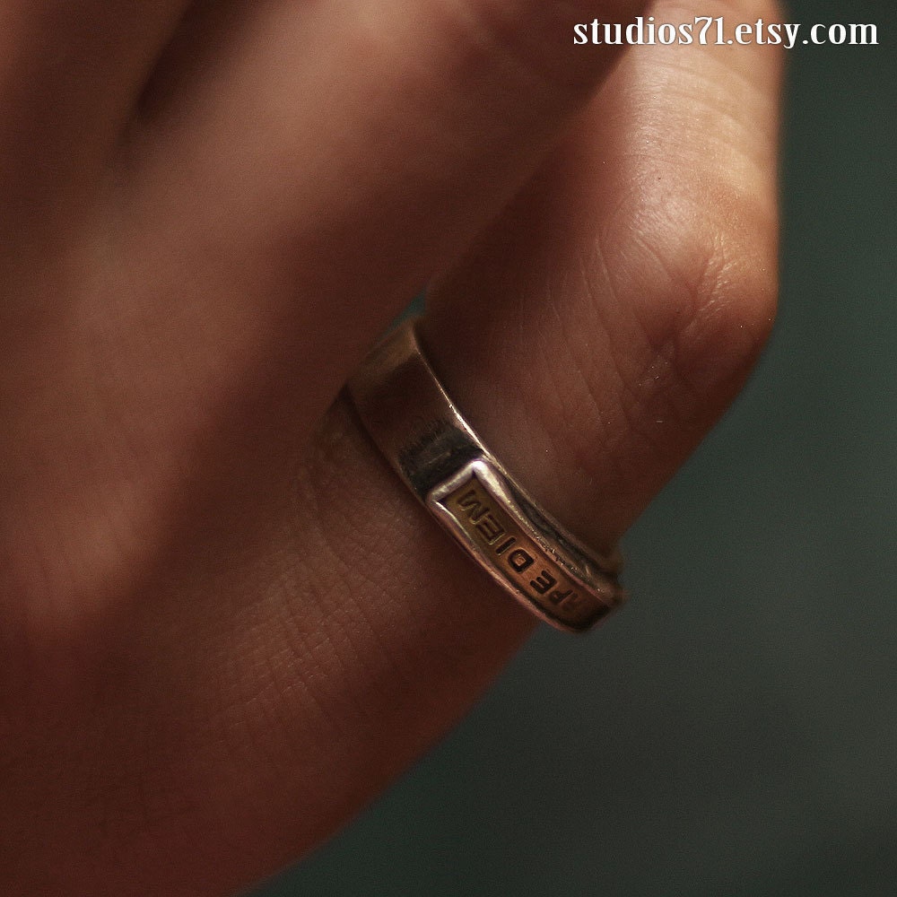 Word Ring Love Ring Name Ring Message Ring Promise Ring - Etsy