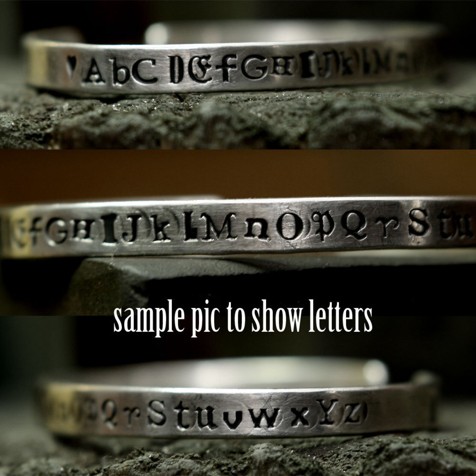 Word Ring Hand Stamped Personalized Ring Love Ring Quote - Etsy