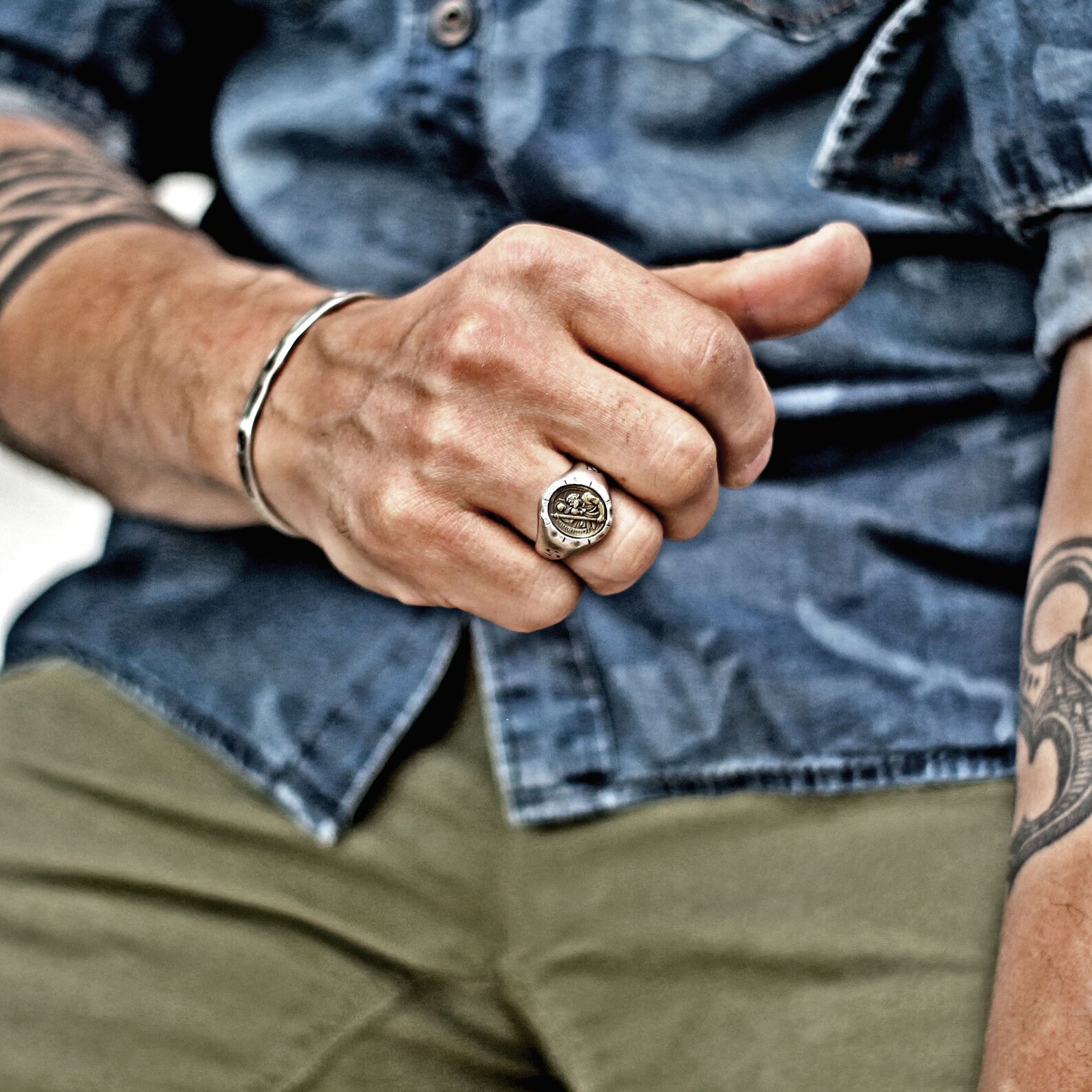 Vintage Ring Medieval Ring Carved Ring Menly Ring Mens - Etsy