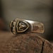 Vintage Ring Medieval Ring Raised Ring Menly Ring Mens - Etsy